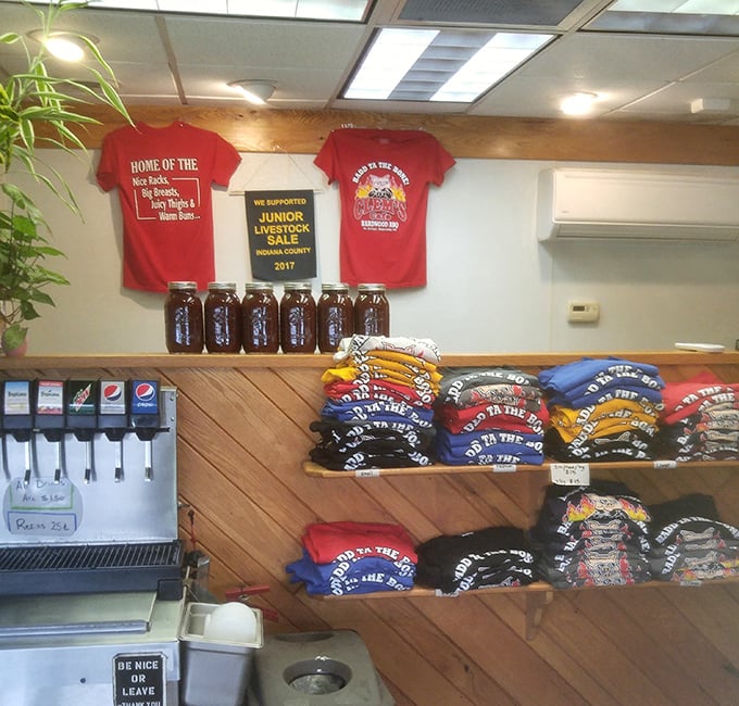 Merchandise that lets you take the Clem's spirit home—because sometimes a sauce-stained shirt is a badge of honor, not a laundry emergency.