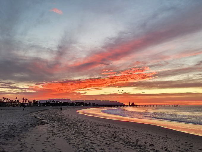That sunset doesn't care about your Instagram followers – it just shows up nightly, free of charge.