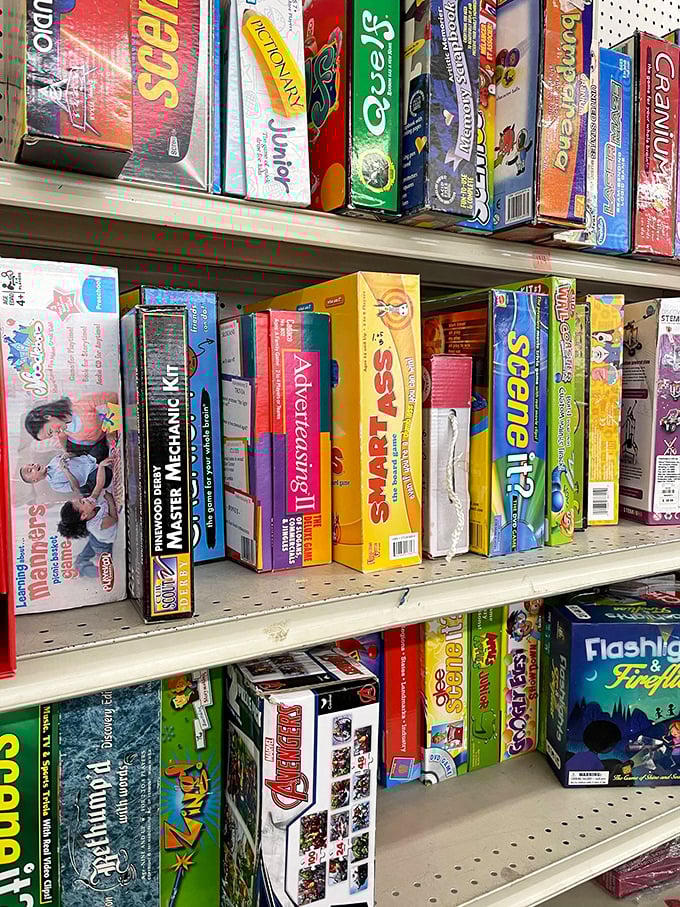 Board game bonanza! These boxes contain rainy day entertainment that doesn't require Wi-Fi—just willing participants and a sense of competitive fun.