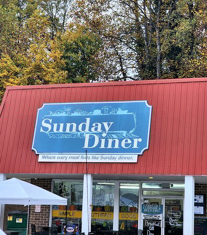 Sunday Diner's mountain setting makes every meal feel like a special occasion worth savoring completely and thoroughly.