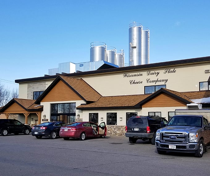 This unassuming building houses cheese wizards who transform milk into edible art.