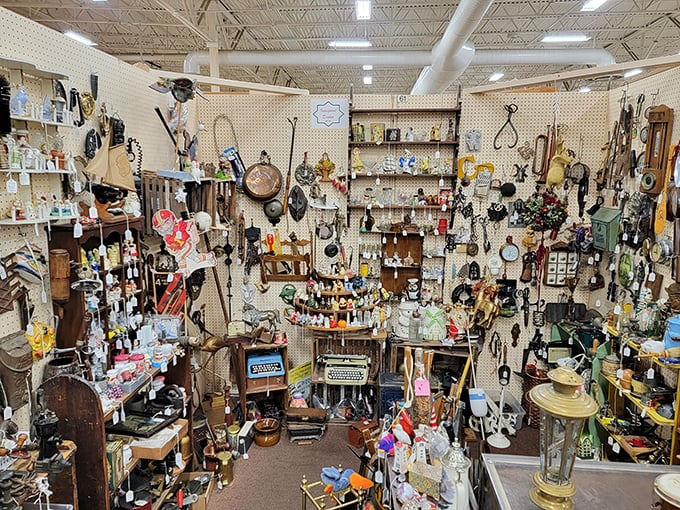 Organized chaos at its finest—where one person's lifetime collection becomes another's afternoon of discovery. The ultimate "I Spy" for grown-ups.