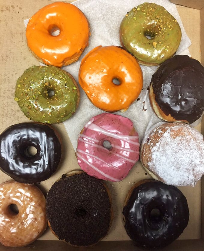 A dozen reasons to share—or not. This box of colorful vegan delights showcases Dottie's rainbow of plant-based possibilities.