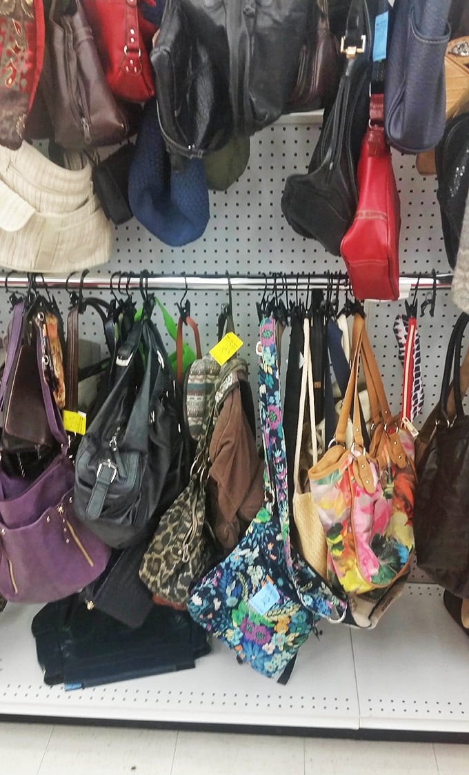 Handbags holding stories of adventures past, each one ready to carry your future escapades perfectly.
