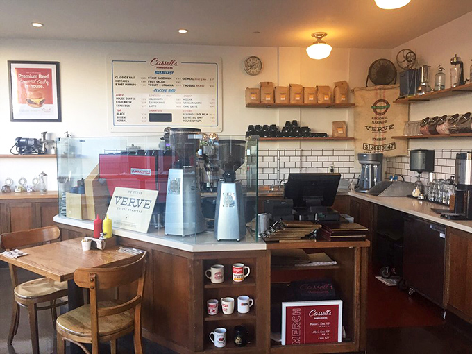The coffee station stands ready to transform ordinary mornings into slightly better mornings—one carefully crafted cup at a time.