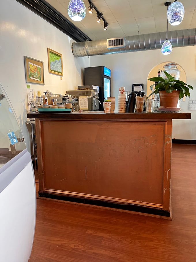 The coffee station stands ready for duty – because even the best breakfast needs the perfect caffeinated companion to make the morning complete.