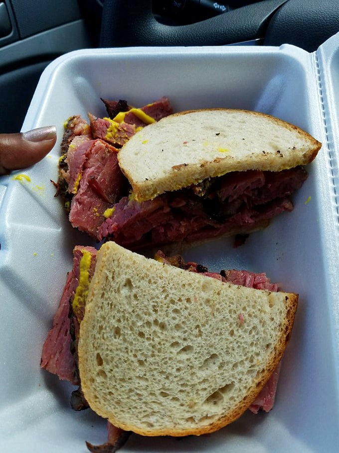 When corned beef meets rye, it's like watching Fred Astaire dance – classic, timeless, and absolutely perfect.
