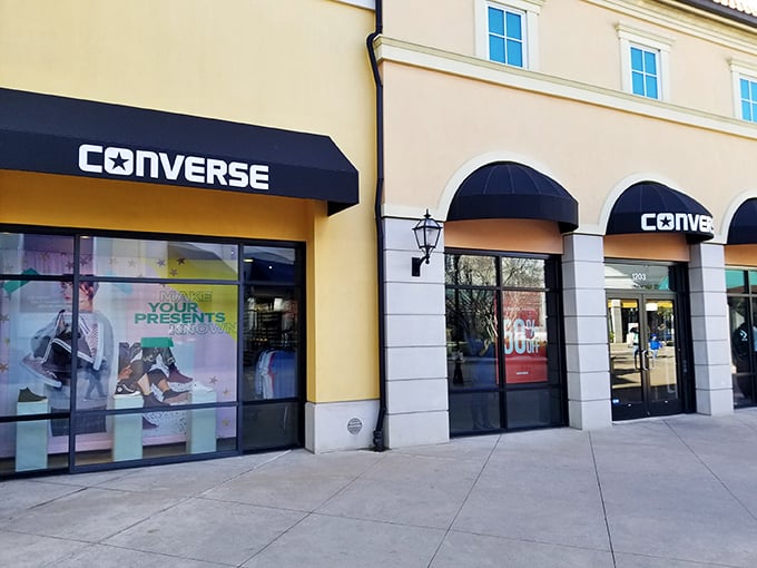 Converse hasn't changed their classic design in decades because perfection needs no updates—just occasional discounts. 