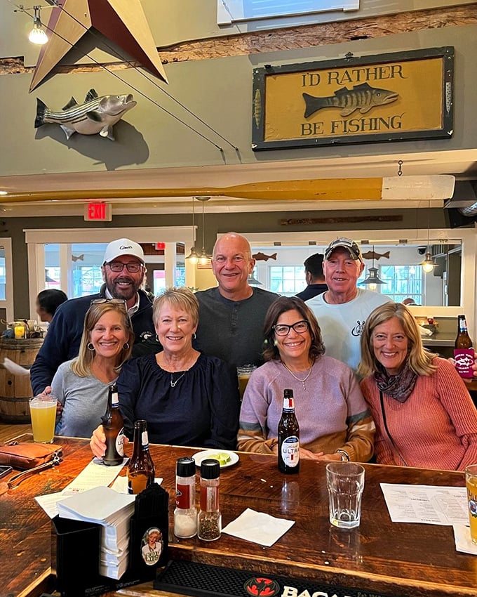 When good food brings good people together—this is what happiness looks like between appetizers and entrées.