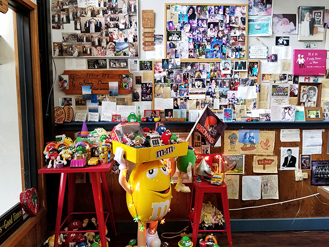 Every photo on these walls tells a story—not of famous celebrities, but of something more important: the community that keeps this place alive.