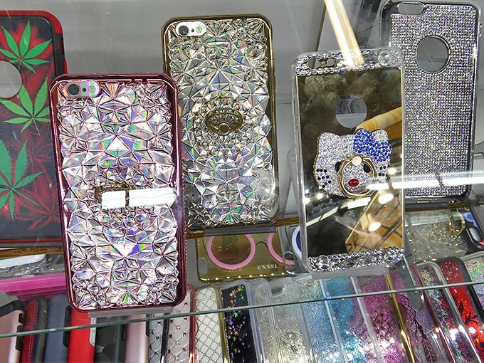 Phone cases that ensure your device will never be mistaken for anyone else's. Minimalists beware—this is bling territory.