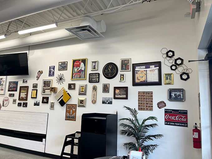 Every wall tells a story, but the real narrative unfolds on your plate.