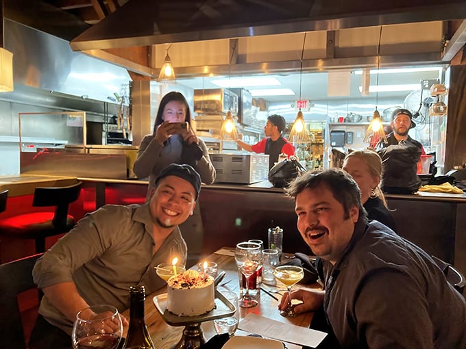 The true measure of a restaurant: the genuine smiles of celebration that bloom around its tables like well-tended flowers.