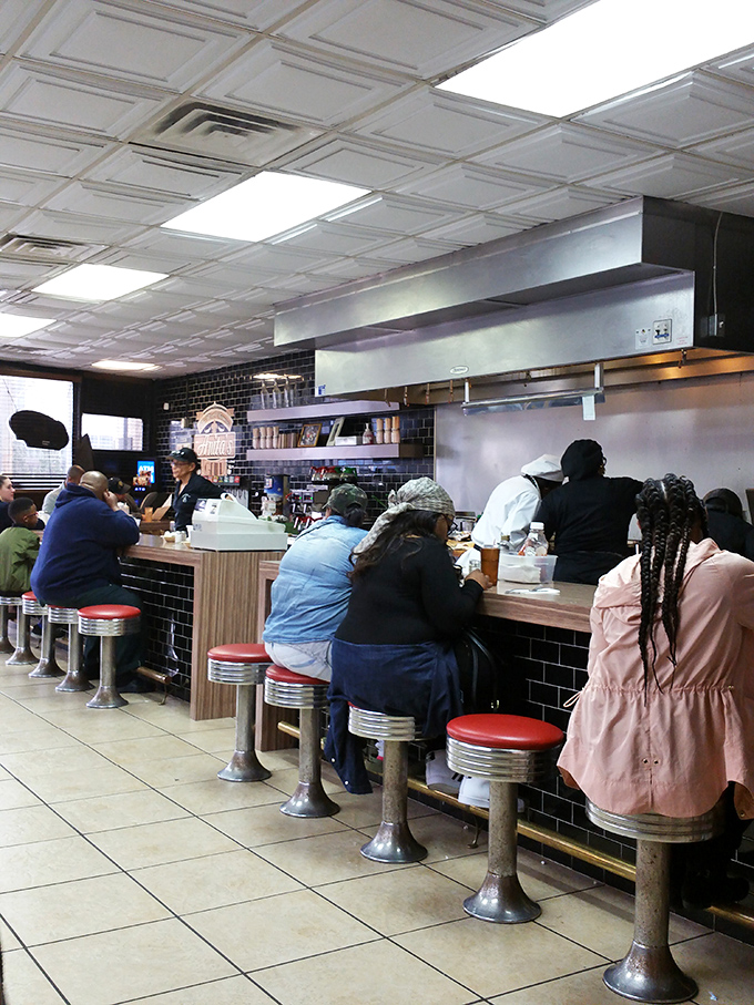Where locals gather, good food follows—these counter seats have probably heard more New Orleans stories than any history book could hold.
