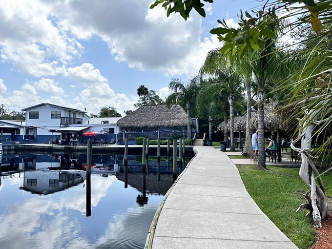 Waterfront dining without waterfront prices – The Freezer's dock views remind you that your lunch was swimming nearby just hours ago.