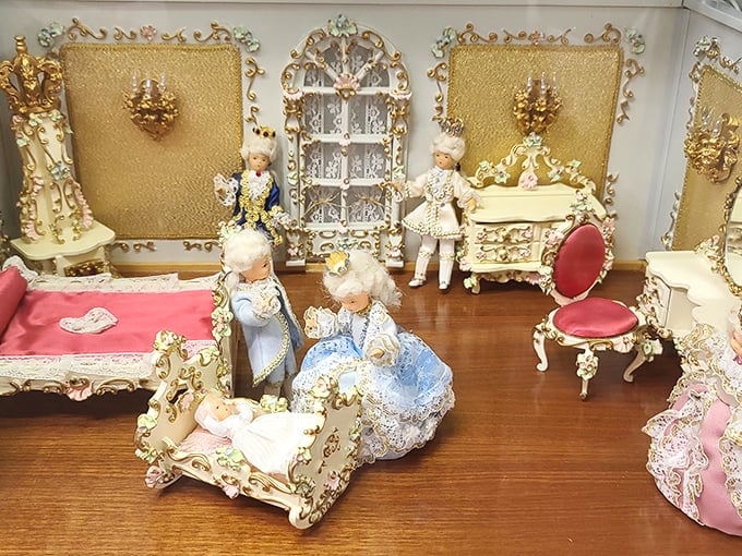 A miniature royal palace that makes your mortgage-sized dollhouse investment seem completely reasonable. "It's for the grandkids," you'll insist.