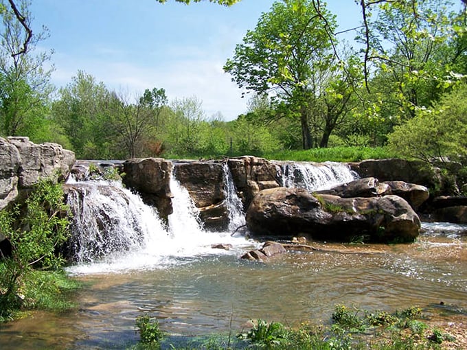 Finley Falls offers a natural soundtrack of rushing water that no meditation app could ever replicate – nature's stress relief just minutes from town.