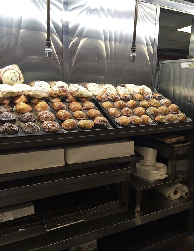 Fresh-baked muffins and rolls waiting for their moment—the supporting actors that often steal the whole show.