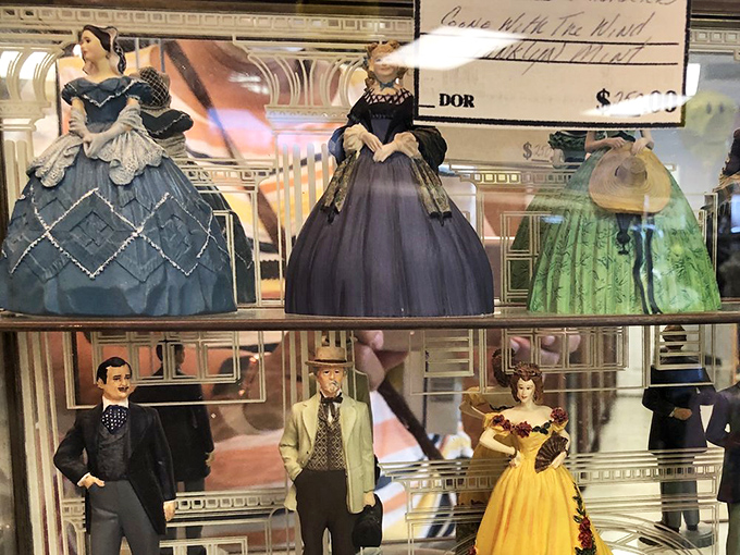Collectible figurines that transport you to another era—when hoop skirts were in and frankly, my dear, everyone gave a damn.