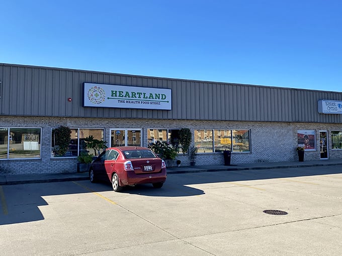 Heartland Health Food Store proves that wellness isn't just a coastal trend—Midwesterners also want their quinoa, just with less fuss and better parking.