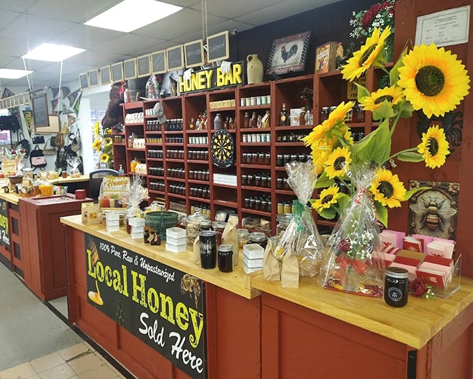 Local honey vendors sweeten the shopping experience with golden treasures straight from Pennsylvania's buzzing hives.