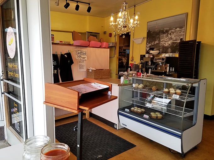Sweet temptations await behind glass, proving that at Butter Cafe, dessert for breakfast isn't just allowed—it's encouraged.