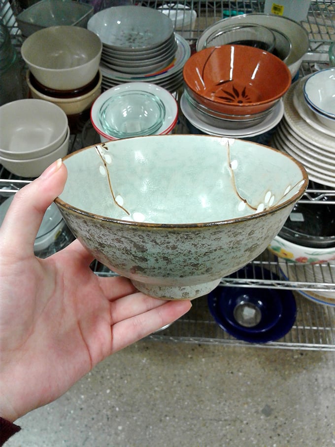 This Japanese-inspired bowl whispers of dinner parties past and future. For three bucks, it's practically begging to cradle your ramen.