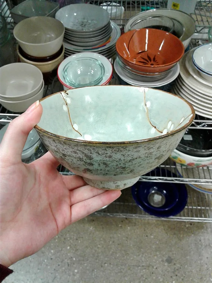 This Japanese-inspired bowl whispers of dinner parties past and future. For three bucks, it's practically begging to cradle your ramen.