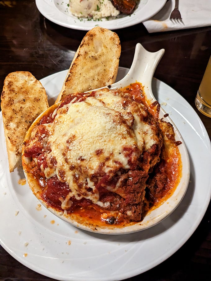 Lasagna that doesn't just sit on the plate—it stakes a claim on your taste buds and declares itself the comfort food champion of Harrisburg.