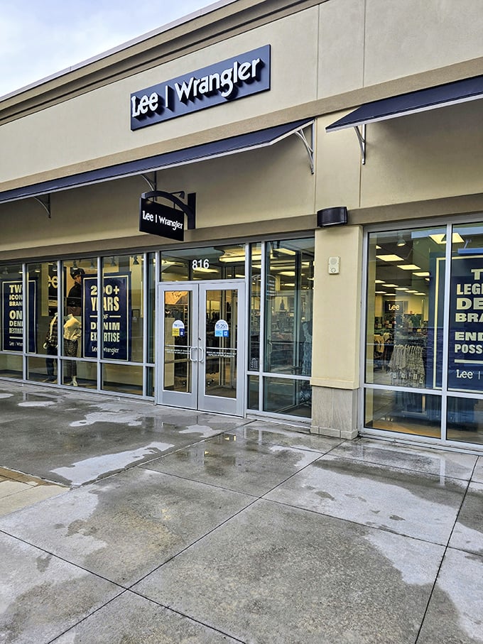 Lee Wrangler's denim paradise offers American classics – the perfect place to find your next favorite pair of jeans.