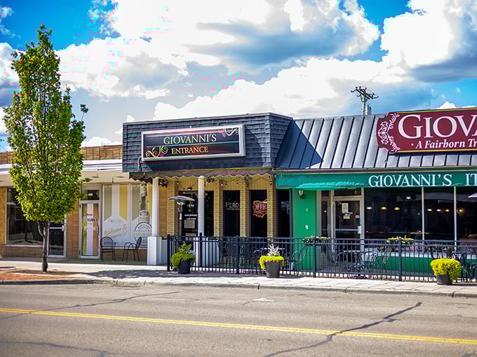 Giovanni's Entrance – three syllables that promise relief from hunger and a temporary escape from whatever Monday threw your way.