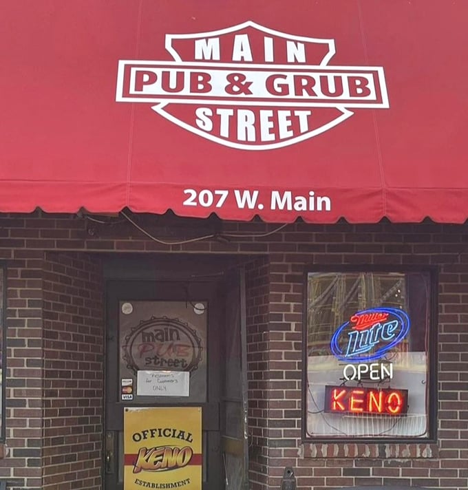 Main Street Pub & Grub promises cold drinks and hot meals—the kind of place where everybody might actually know your name.