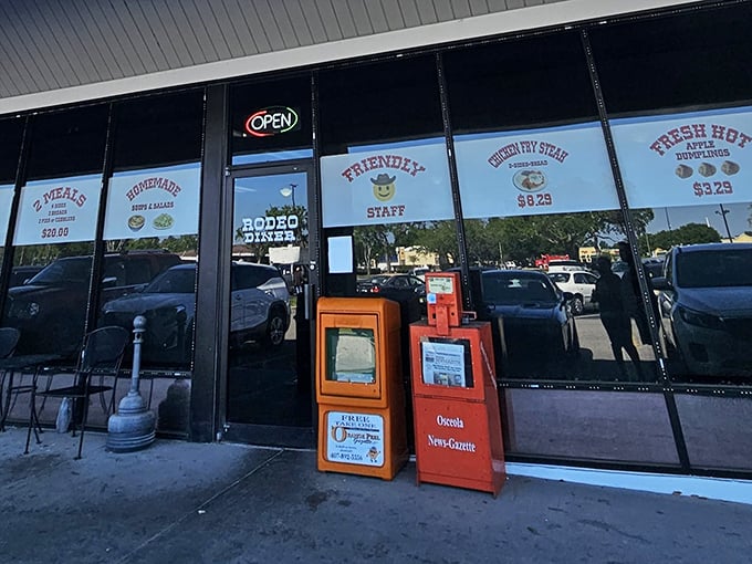"Friendly Staff" isn't just window dressing at Rodeo Diner—it's the philosophy that keeps locals coming back for decades.