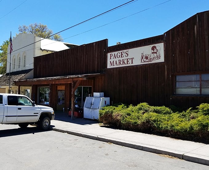 Page's Market doesn't need fancy displays or mood lighting—just honest goods and the occasional "put it on your tab" convenience.