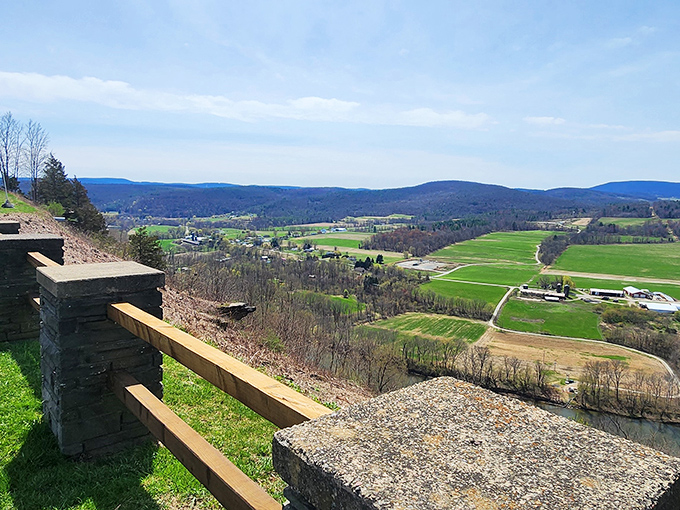 Rural Pennsylvania unfolds like a living map, with farms, forests and fields creating a tapestry that changes with each season.