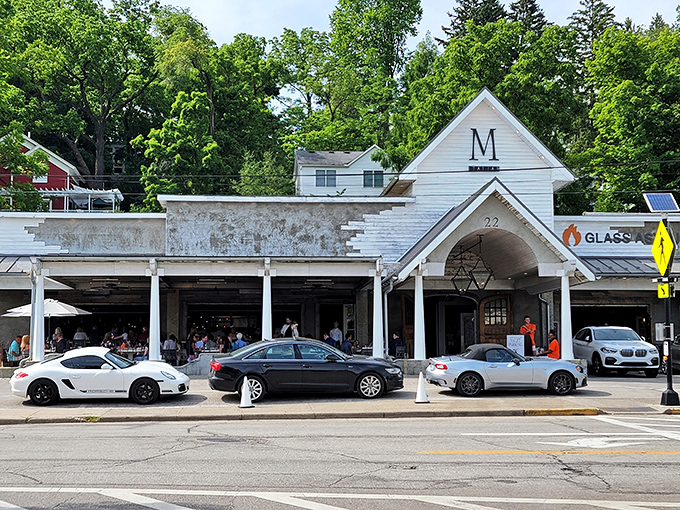 Yes, parking's an adventure, but consider it the appetizer to your dining experience.
