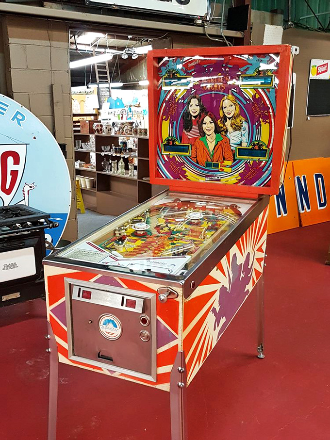 The Charlie's Angels pinball machine that proves everything from the 1970s eventually becomes cool again, even if it takes half a century.