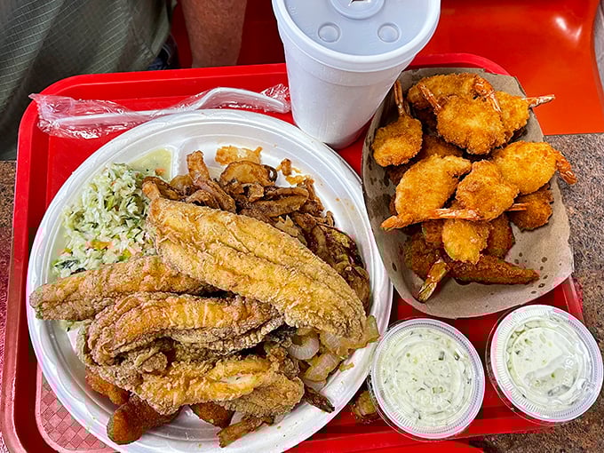 Not just a meal, but a feast fit for royalty. When your tray needs its own ZIP code, you know you're at The Beacon.
