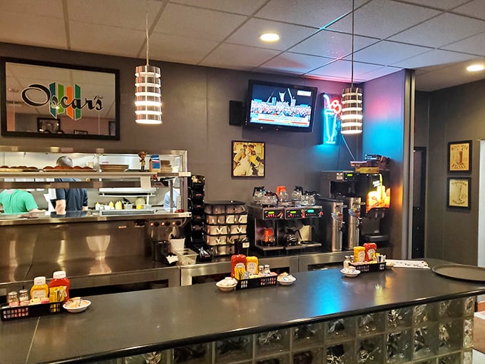 The heart of any great diner is its counter—where magic happens, coffee flows, and the choreography of breakfast service unfolds before your eyes.