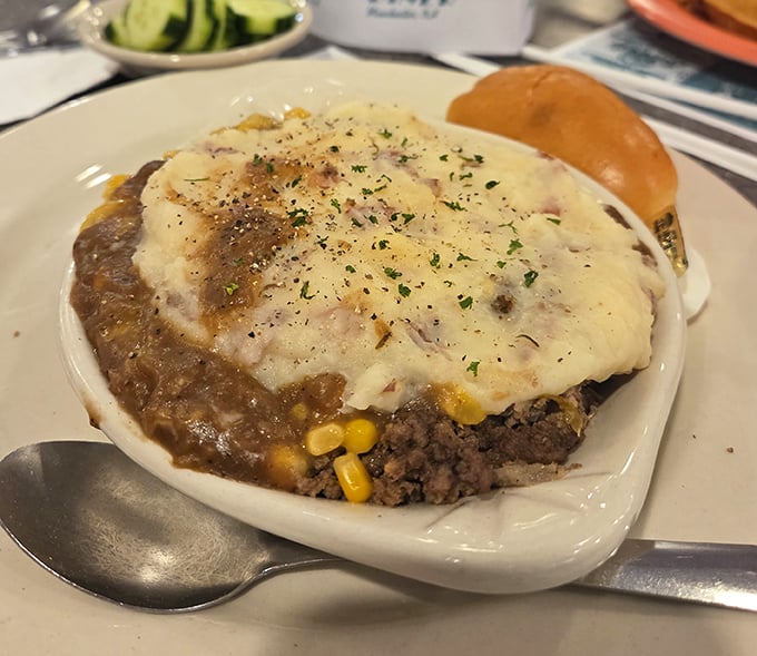 Shepherd's pie that doesn't just warm your stomach—it hugs your soul with savory gravy and a mashed potato blanket.
