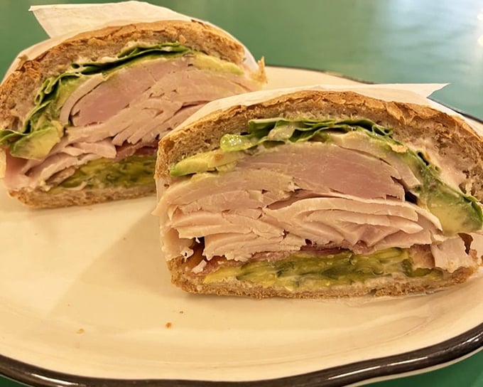 This club sandwich isn't playing around—it's stacked higher than your weekend expectations and delivers on every single layer of its promise.