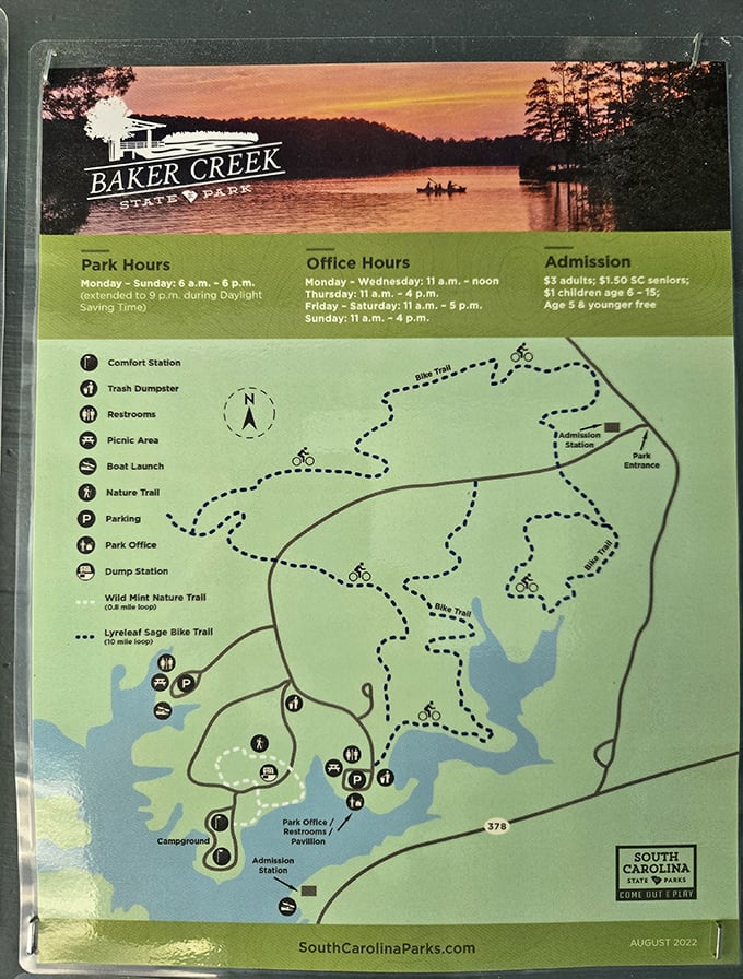 This map holds the secrets to your next great adventure, laid out clearer than Sunday morning church directions.