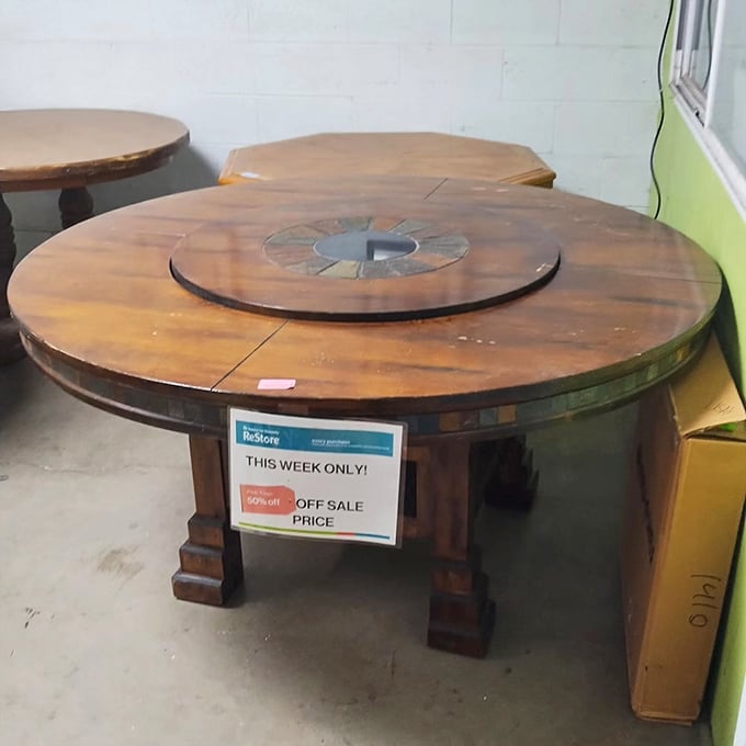 This isn't just a table—it's a future family gathering spot with stories already built in and plenty of room for new ones.