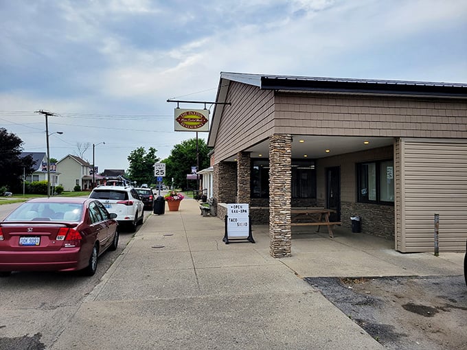 The Paxton Restaurant – where locals gather not just for meals but for the kind of gossip that's been seasoning small-town life for generations.
