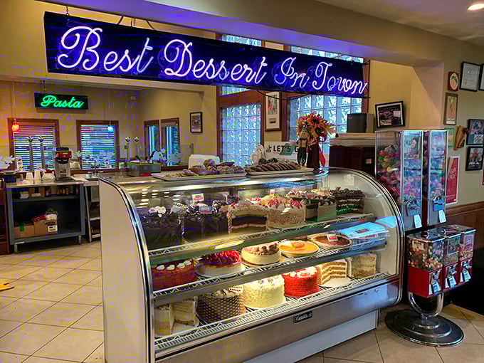 "Best Dessert In Town" isn't just neon bragging—it's a scientifically testable hypothesis you'll want to verify. Repeatedly.