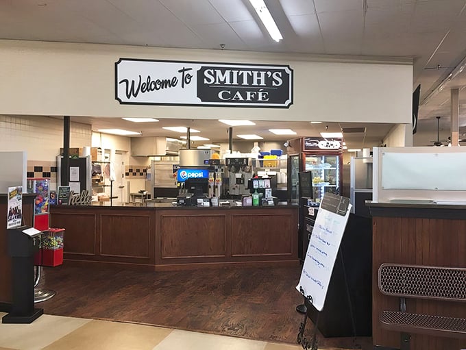 The command center of culinary operations – where orders are taken, pies are displayed, and Delaware's hungry are welcomed.