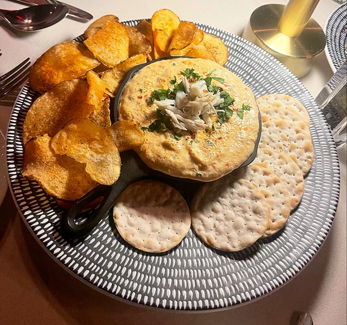 This crab dip isn't playing around—creamy, rich, and generous with the star ingredient, it's the appetizer that threatens to upstage your entrée.