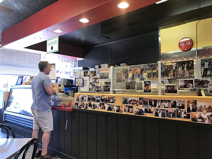 The counter where breakfast decisions are made and coffee orders are placed—life's important choices happen right here.