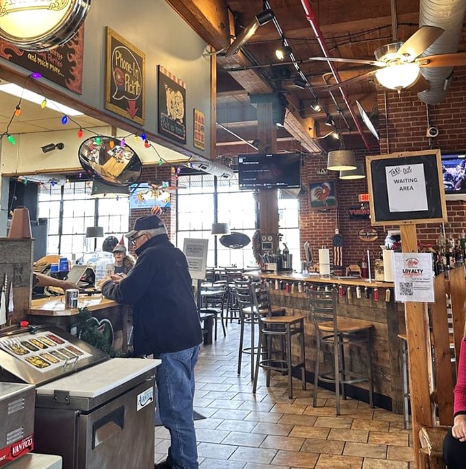 Where barbecue decisions happen. That customer isn't just ordering—he's making life choices that will influence his happiness for the next several hours.