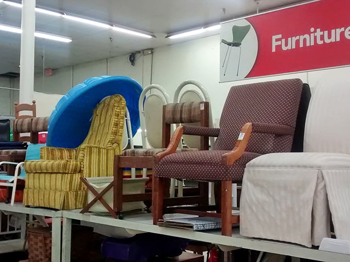 Furniture finds that would make HGTV hosts weep with joy – no assembly required, stories included free.
